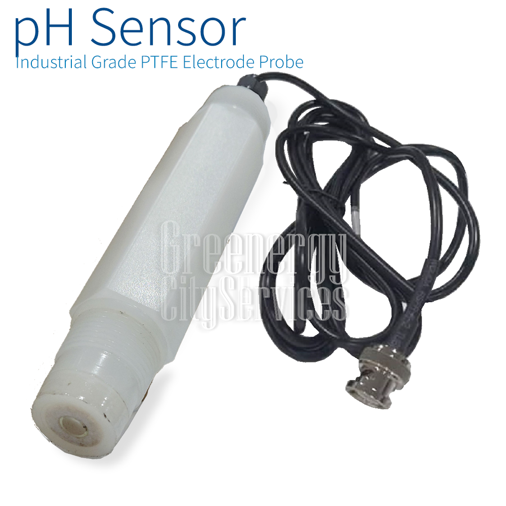 Industrial Grade S272 pH Sensor PTFE Electrode Probe - Industrial ...