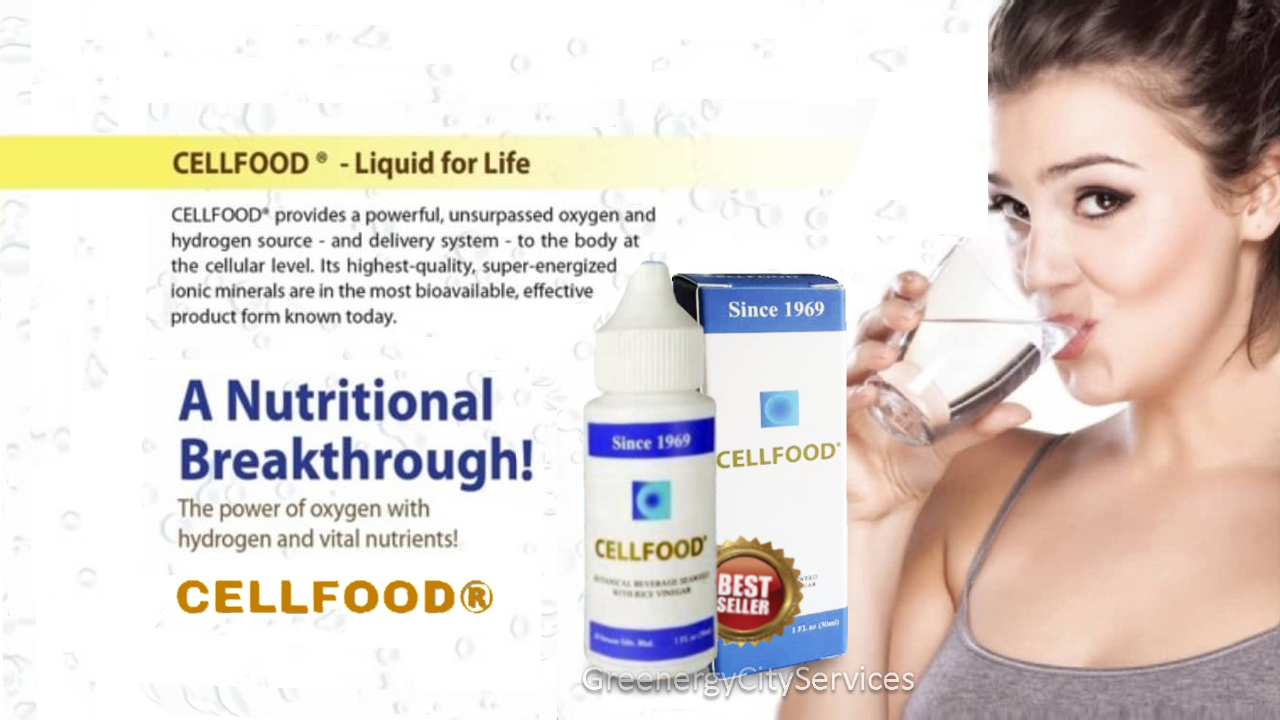 CellFood World's#1 Oxygen Liquid For Life - Manufactured by NuScience ...