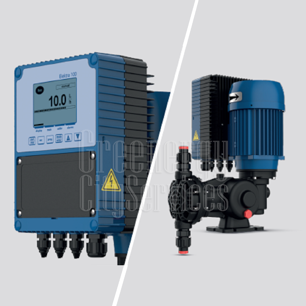 Seko MS1 Elektra (120L/Hr@10Bar) Digital Control Mechanical Metering Pump